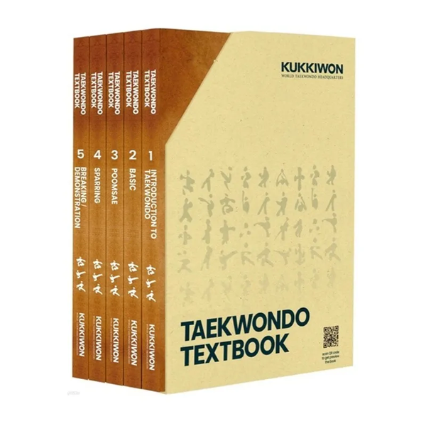 KUKKIWON TAEKWONDO TEXTBOOK SET (VOL. 1-5) - Best Martial Arts / MOOTO USA