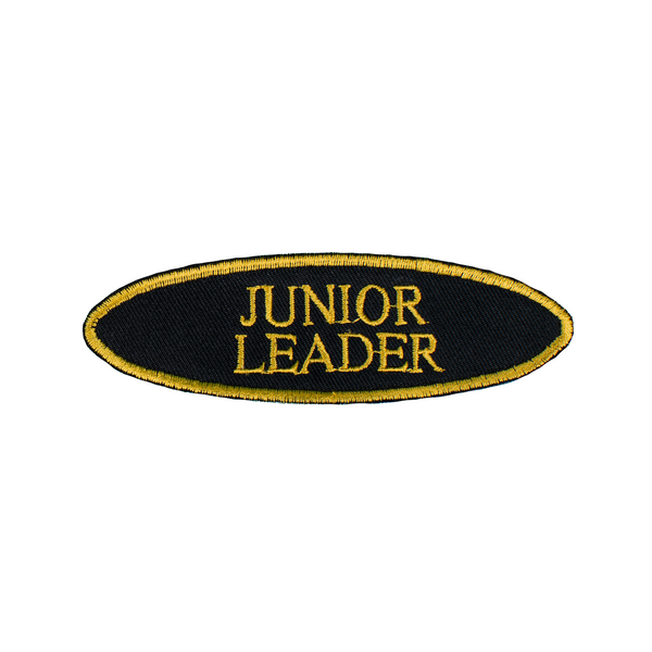 Oval Shape Junior Leader Patch - Best Martial Arts / MOOTO USA