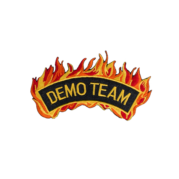 Demo Team With Fire Patch (Half Moon Shape) - Best Martial Arts / MOOTO USA