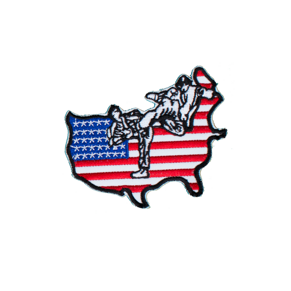 USA With Kicker Patch - Best Martial Arts / MOOTO USA