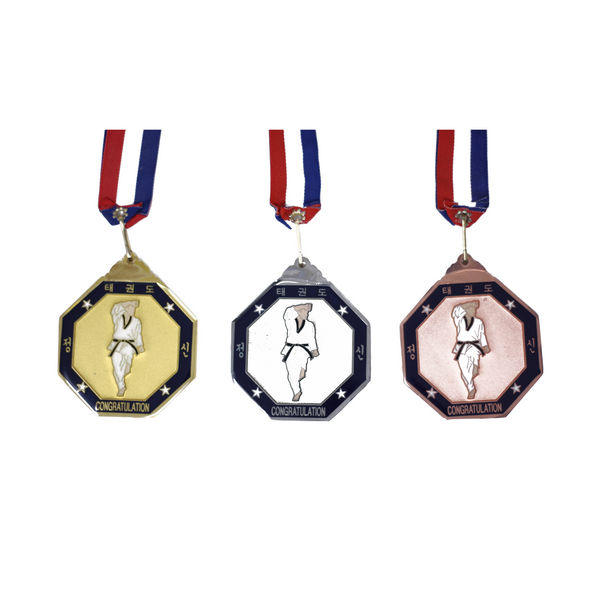 Octagon Shape Medal - Best Martial Arts / MOOTO USA