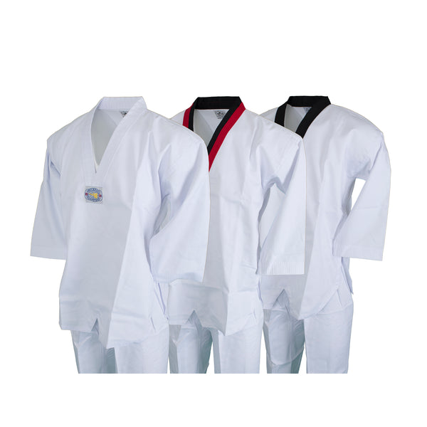 BMA V-Neck White Uniform - Best Martial Arts / MOOTO USA