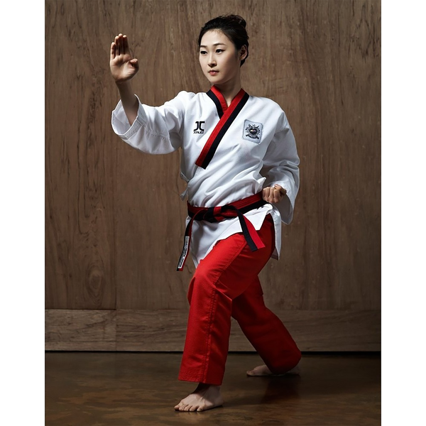JCalicu Poom Female Poomsae Uniform (Diamond Fabric) - Best Martial ...
