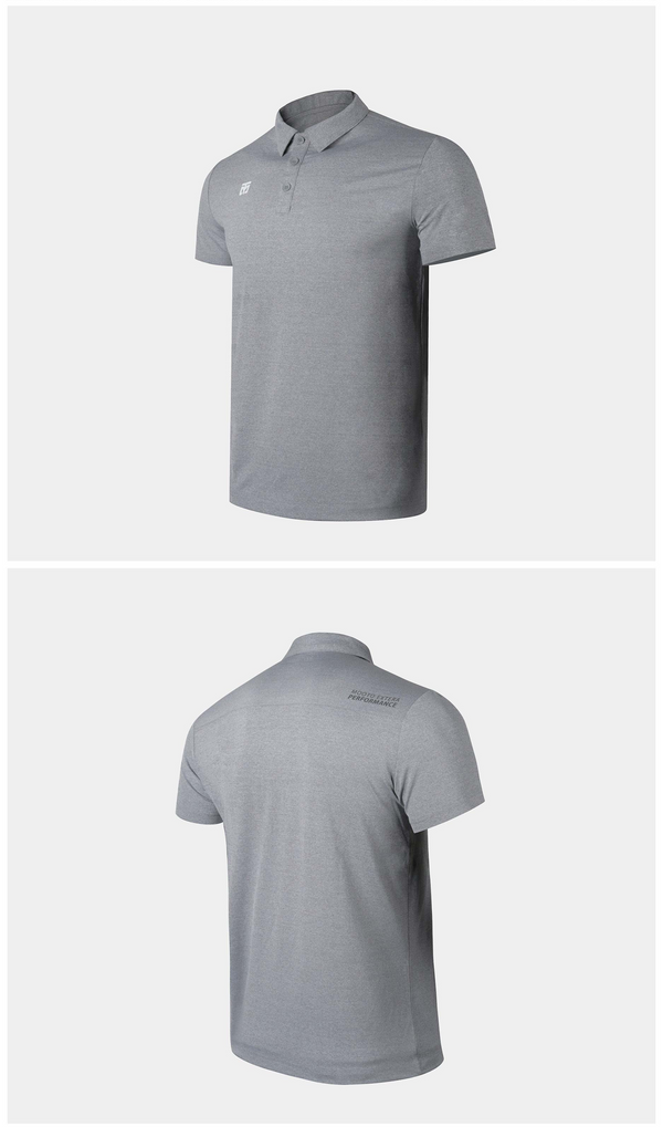 MOOTO Performance Polo (Grey) - Best Martial Arts / MOOTO USA