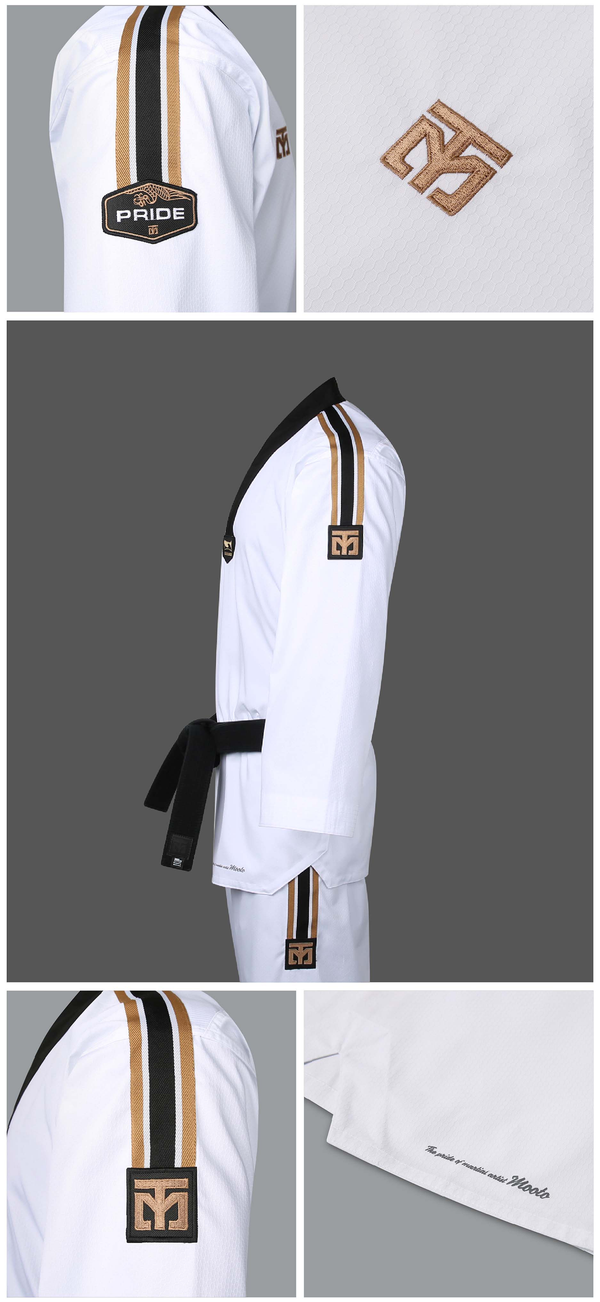 MOOTO Pride 3 White Uniform - Best Martial Arts / MOOTO USA